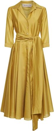 Blanca Vita Femme, Robes, Jaune, Taille: 42 FR Alaky Midi Dress