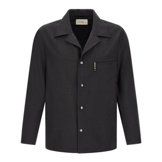 Second/Layer Fairmont Safari Hemd - - Shirts - Herren - Grau - L
