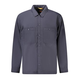 HUGO BOSS Locky 2 M Overshirt - Homme - Vestes - Bleu - Taille: XL