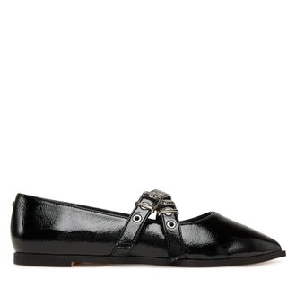 Buffalo Ballerinas Buffalo Marly Cross 1621026 Schwarz