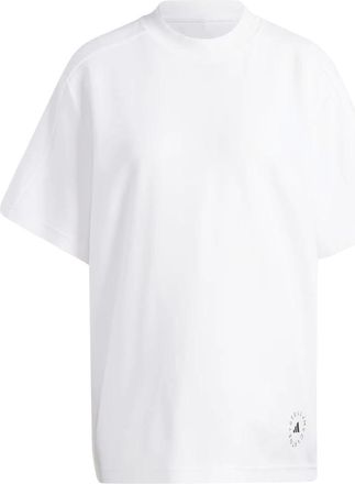 adidas by Stella McCartney Femme, Tops, Blanc, Taille: 42 FR Logo Tee