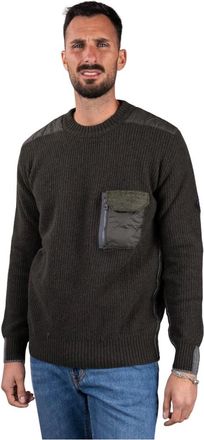 Bob Homme, Pulls, Vert, Taille: XL Bob Round-Neck Tricots
