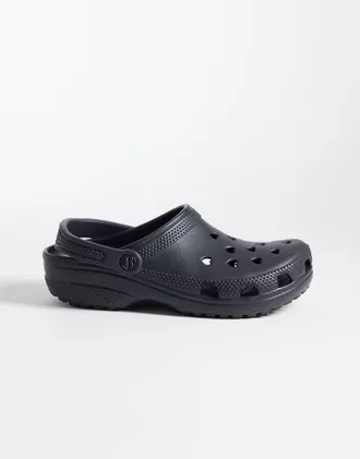 Crocs Sabots classiques &agrave; d&eacute;coupe coeur - Noir