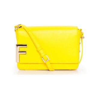 Fracomina Gelbe Umh&auml;ngetasche mit verstellbarem Riemen - - Bags - Damen - Gelb - ONE SIZE