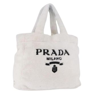 Prada Pre-owned Vintage Tote Bag - - Pre-owned - Damen - Wei&szlig; - ONE SIZE