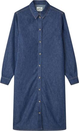 Mads Norgaard Femme, Robes, Bleu, Taille: 42 FR Air Denim Crissy Dress