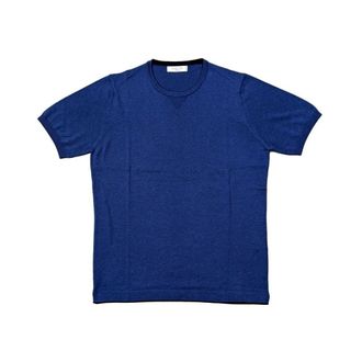 Ferrante Rundhals-T-Shirt - - Tops - Herren - Blau - XL