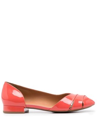 Geox ballerines PHEBY en cuir - Orange