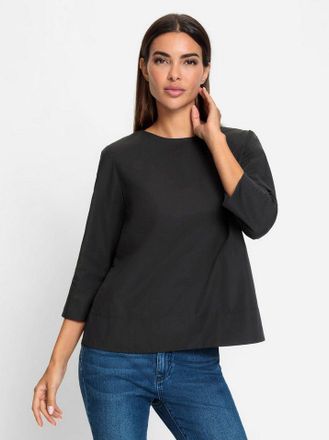 Heine Klassische Bluse Bluse 3/4-Arm