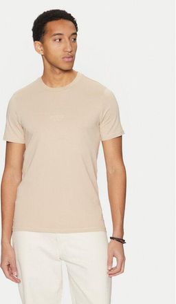 Guess T-Shirt M2YI72 I3Z14 Beige Regular Fit