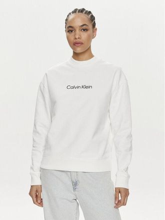 Calvin Klein Sweatshirt Hero Logo K20K205450 Wei&szlig; Regular Fit