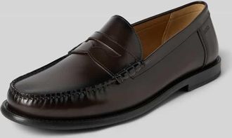 HUGO BOSS Loafer aus echtem Rindsleder Modell TEVAN