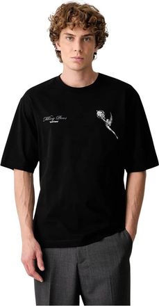 Filling Pieces Homme, Tops, Noir, Taille: XL T-shirt imprim&eacute;