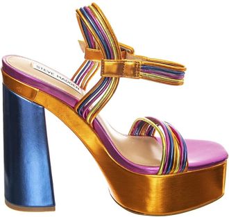 Steve Madden Femme, Chaussures, Multicolore, Taille: 37 1/2 EU Sandales &agrave; Talons Hauts