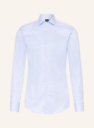 HUGO BOSS Hemd Hank Slim Fit blau