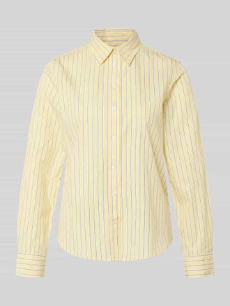GANT Regular Fit Bluse mit Label-Stitching Modell ONEBUY