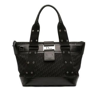 Dior Pre-owned Canvas Tote Bag - - Pre-owned - Damen - Schwarzk - ONE SIZE