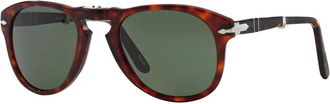 Persol unisex, Accessoires, Brun, Taille: 52 MM Po0714 Folding Lunettes de soleil