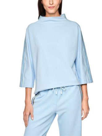 Marc Cain Sweatshirt Ctiy Vibing Premium Damenmode mit Stehkragen