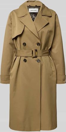 More & More Trenchcoat aus Baumwoll-Mix mit Reverskragen