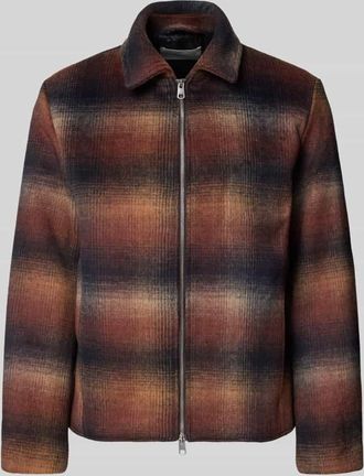 Selected Hemdjacke mit Zweiwege Rei&szlig;verschluss
