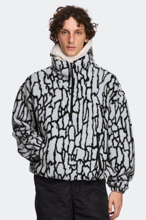 Canada Goose Lunaris Fleece in Baumrinden-Optik mit halbem Zipper