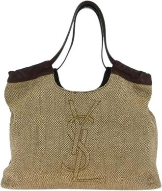 Saint Laurent Damen, Pre-Owned, Beige, ONE SIZEGr&ouml;&szlig;e