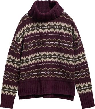 Barbour Femme, Pulls, Multicolore, Taille: 42 FR Pull Helen Tricot