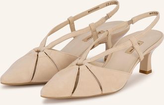 Paul Green Slingpumps Mit Cut-Outs beige