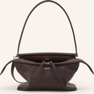 Loewe Schultertasche Whisker Small braun