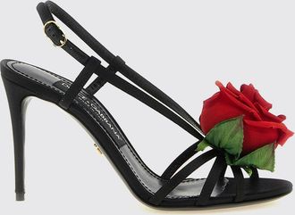 Dolce & Gabbana Sandales &agrave; Talons Femme couleur Noir