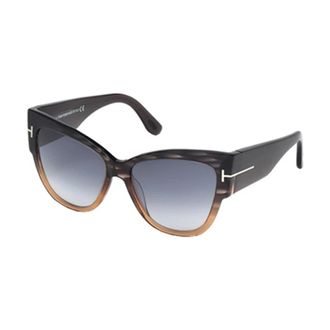 Tom Ford Anoushka Sonnenbrille - - Accessories - Damen - Grau - 57 MM