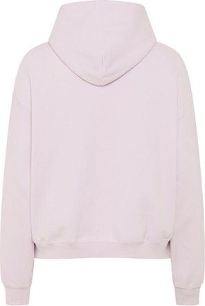 Nike Kapuzensweatshirt W NK STDO FLC MW OS PO HDY mit Rundhalsausschnitt, aus Baumwolle und Polyester, in normaler L&auml;nge