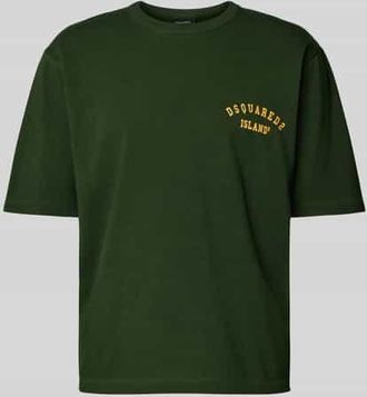 Dsquared2 Loose Fit T-Shirt aus reiner Baumwolle