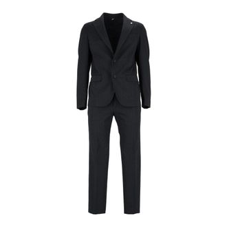 Lubiam Abiti Drop S - Homme - Costumes - Bleu - Taille: M