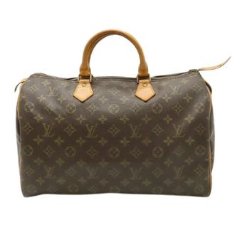 Louis Vuitton Sac &agrave; main en toile Monogram Pre-owned - Femme - Pre-owned - Brun - Taille: ONE Size