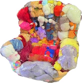 Generic Transparenter Stofftier-Aufbewahrungsstuhl | 2-in-1 wasserdichter Sitzsack-Sitz | Wasserdichter Stofftier-Sitzsack f&uuml;r Innenr&auml;ume, Wohnung, Schlafzimm