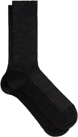 Doré Doré Chaussettes imprimées en laine