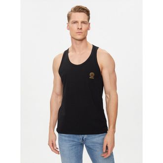 Versace Tank-Top Medusa AUU01012 Schwarz Regular Fit