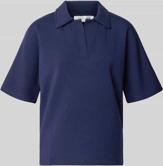 Christian Berg Regular Fit Poloshirt mit V-Ausschnitt