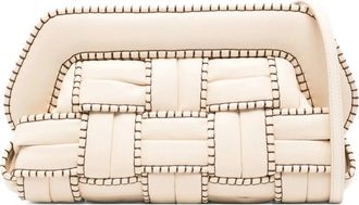 Themoir&egrave; Femme, Sacs, Blanc, Taille: ONE Size Tia Clutch