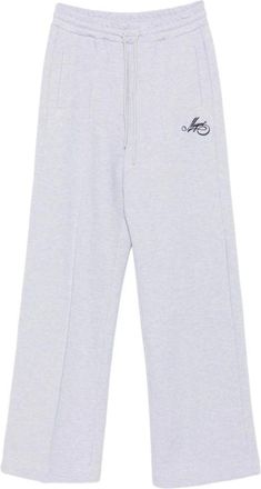 Msgm Msgm, Femme, Pantalons, Gris, Taille: 40 FR Jersey Joggers