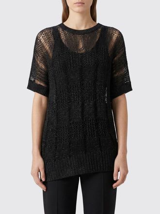 Yohji Yamamoto Pull Femme couleur Noir