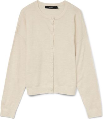 Vero Moda Vmmarina Ls O-Neck Cardigan Noos