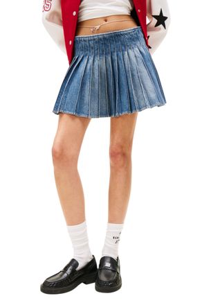 Tommy Hilfiger Faltenrock aus Denim