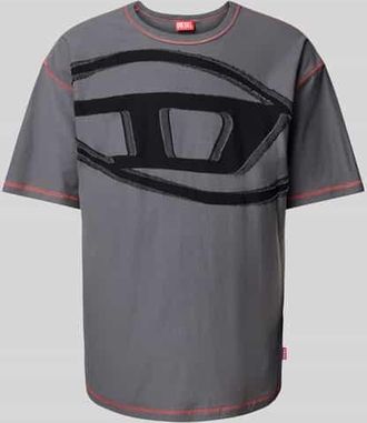 Diesel T-Shirt mit Label-Detail