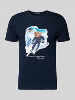 Polo Ralph Lauren T-Shirt mit Label-Print