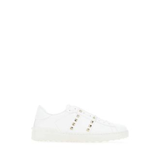 Valentino Garavani Homme, Chaussures, Blanc, Taille: 41 1/2 EU Baskets Rockstud Untitled