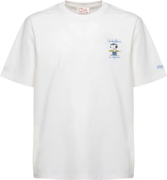 Saint Barth Homme, Tops, Blanc, Taille: M Portofino T-shirt