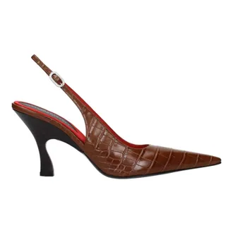 Stella McCartney Leather Pumps - - Shoes - Damen - Braun - 36 EU